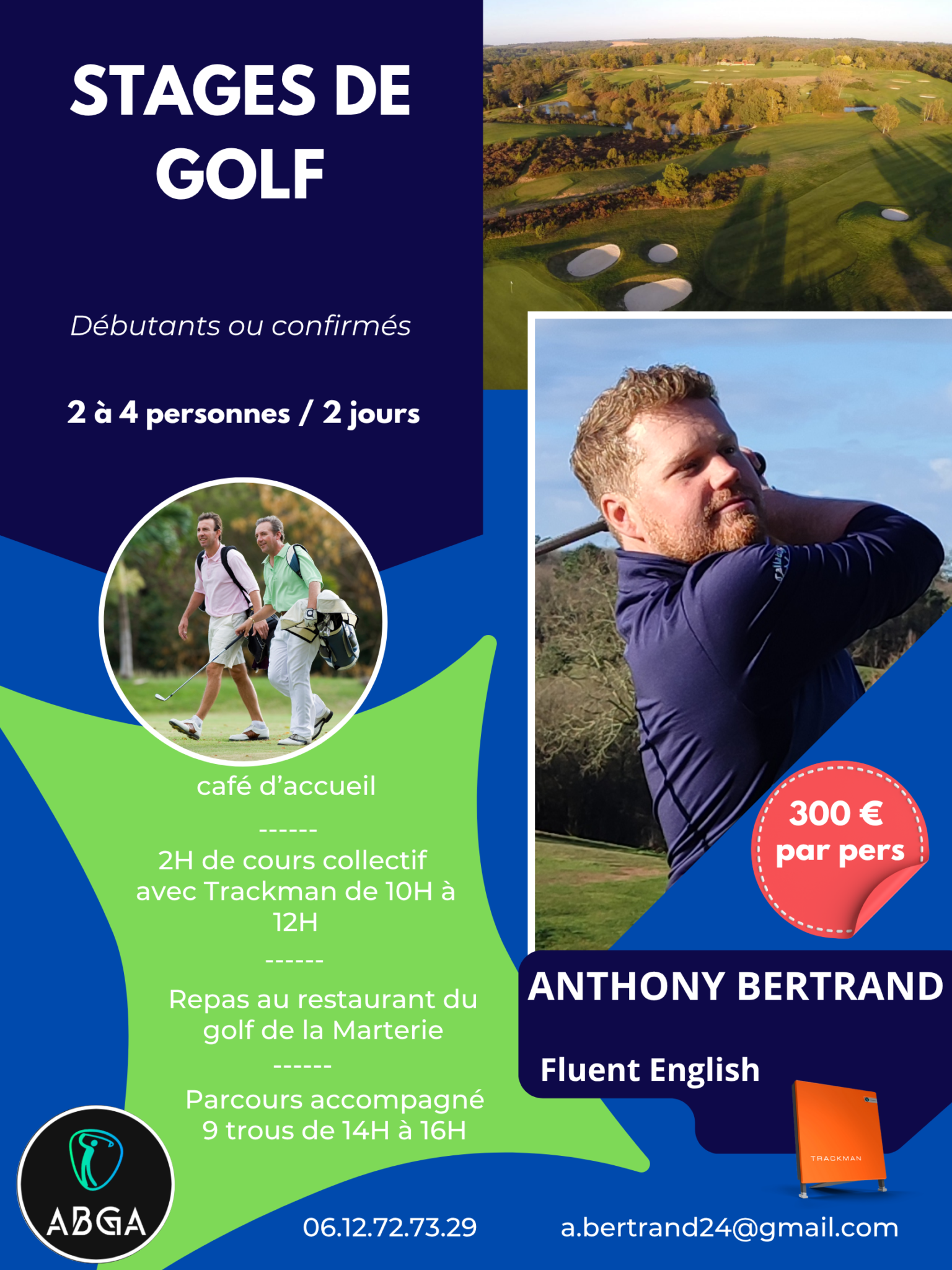 Mes stages et voyages golfiques – Anthony Bertrand Golf Academy
